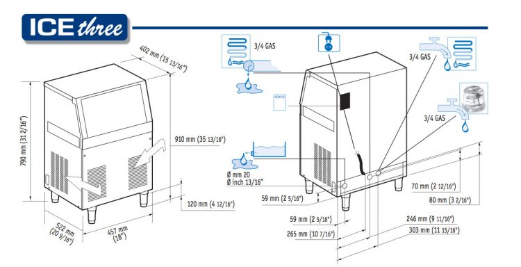 Scotsman Ice Three - Ice2o Ice Machines | Commercial Ice Makers ...